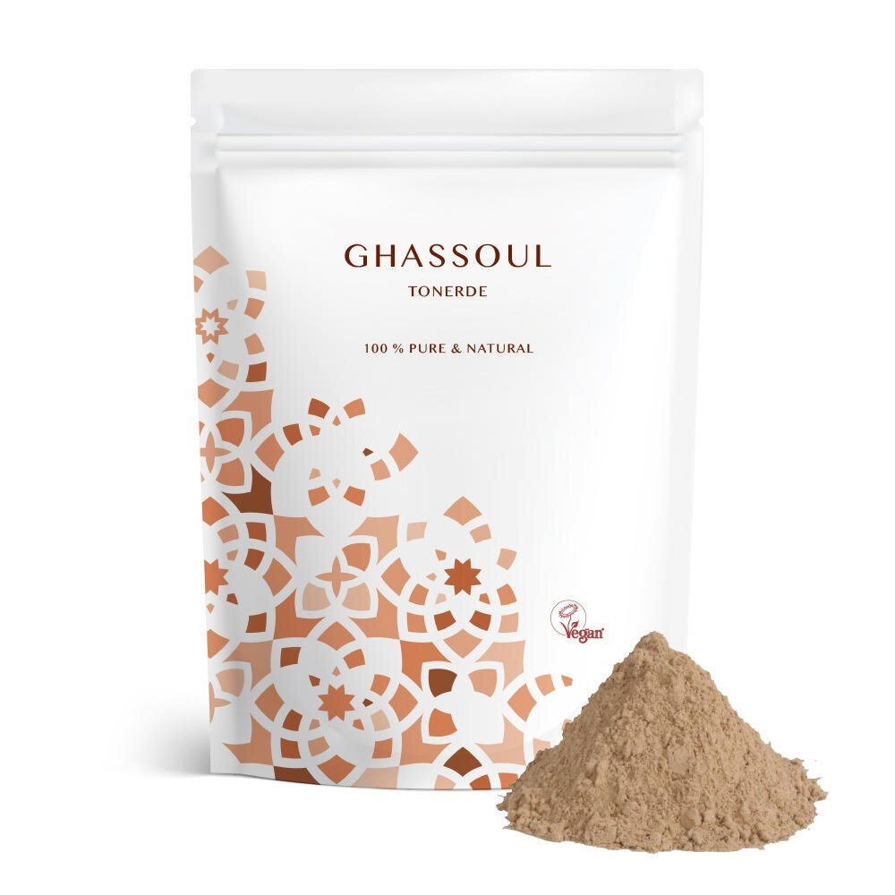 1 kg Ghassoul/ Rhassoul Wascherde Pulver Mineralische Ton-/Lavaerde ...